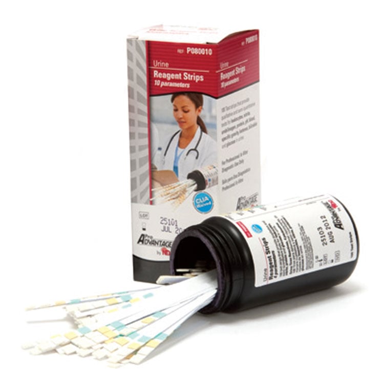 Pro Advantage Urine Reagent Strips - 10 Parameter (100-ct) – School ...